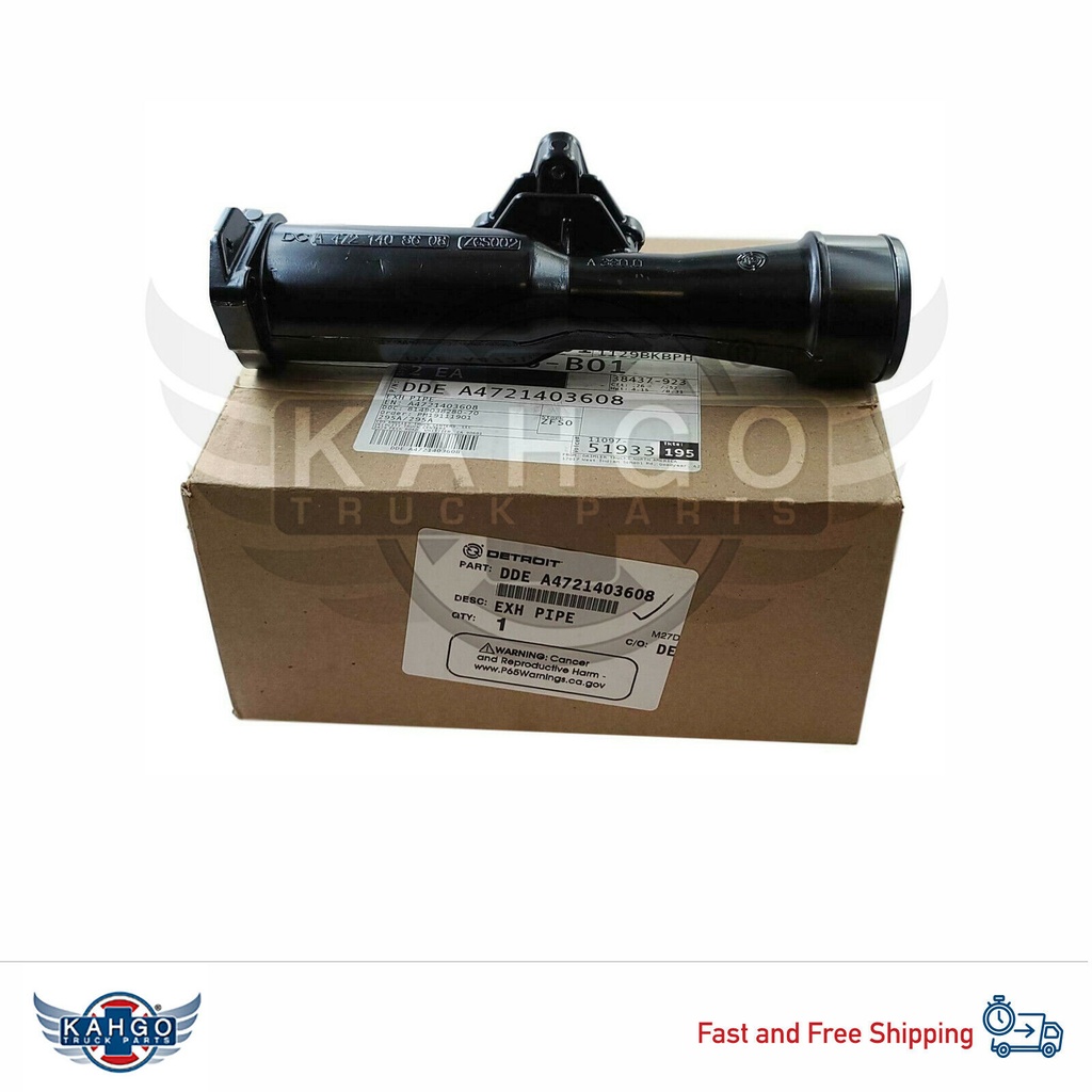 OEM DETROIT EXHAUST PIPE DDE A4721403608 | KAHGO Truck Parts