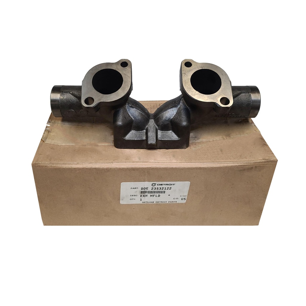 OEM DETROIT DDE 23532122 MANIFOLD - EXHAUST MIDDLE 12.7 DDE23532122 ...