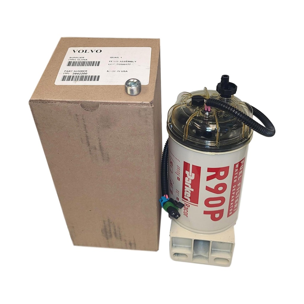 Parker Racor Fuel/Water Separator With Heater 3942200 | KAHGO Truck Parts