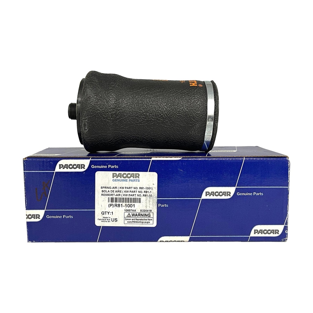 OEM CAB AIR SPRIING KW R81-1001 25333001 W02-600-7122 | KAHGO Truck Parts