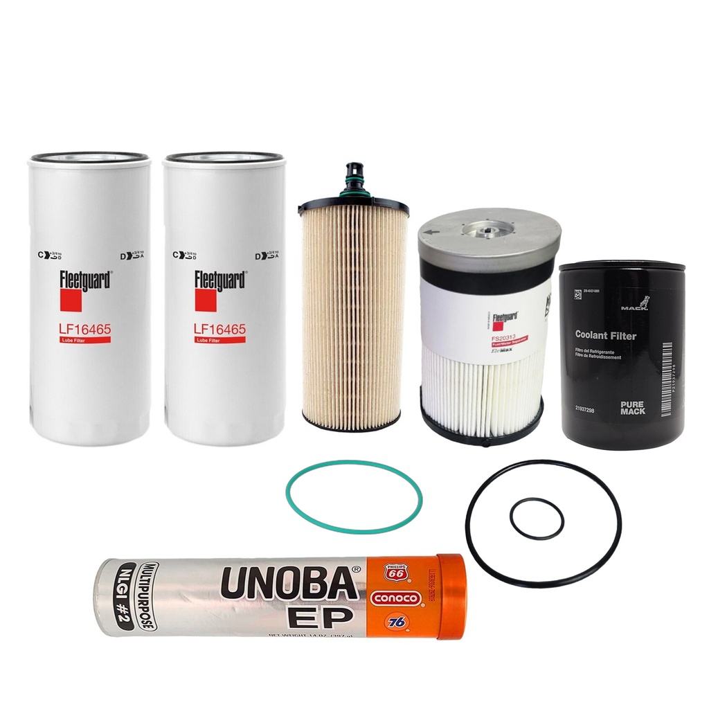 VOLVO OIL CHANGE KIT LF16465, 24137737, FS20313, 21937327, FREE GREASE ...