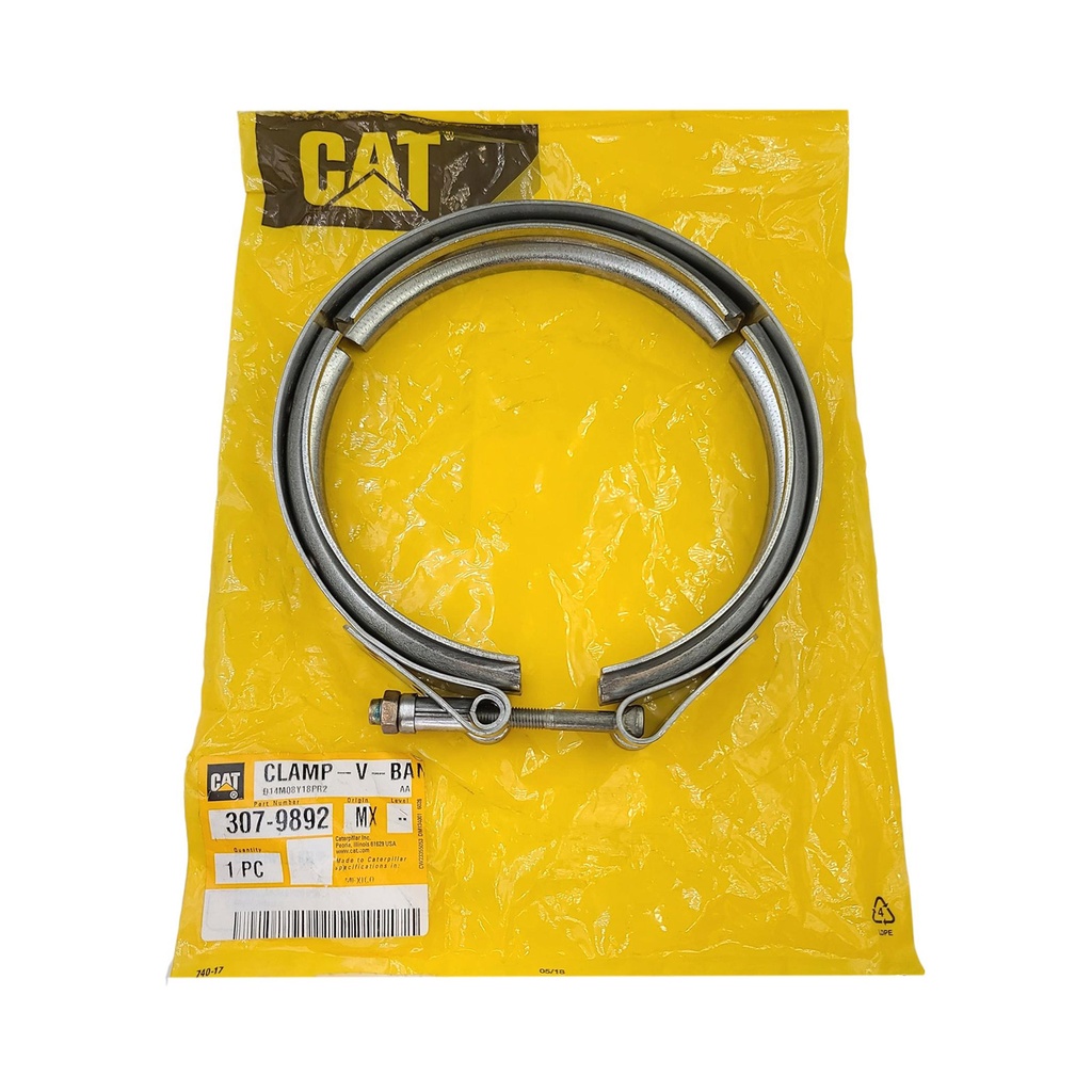 OEM CAT CLAMP-V-BAND 3079892 | KAHGO Truck Parts