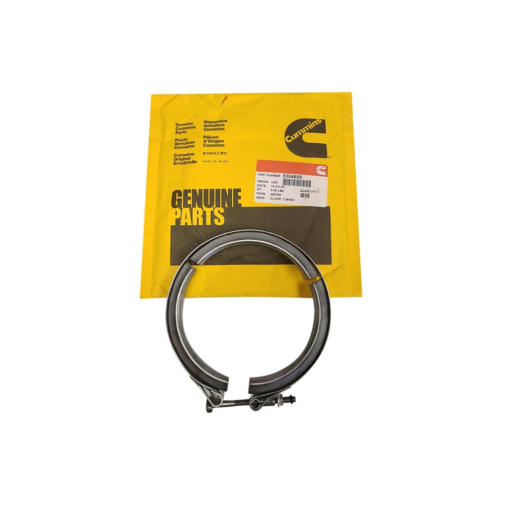 OEM CUMMINS CLAMP-V BAND 5304600CUM | KAHGO Truck Parts
