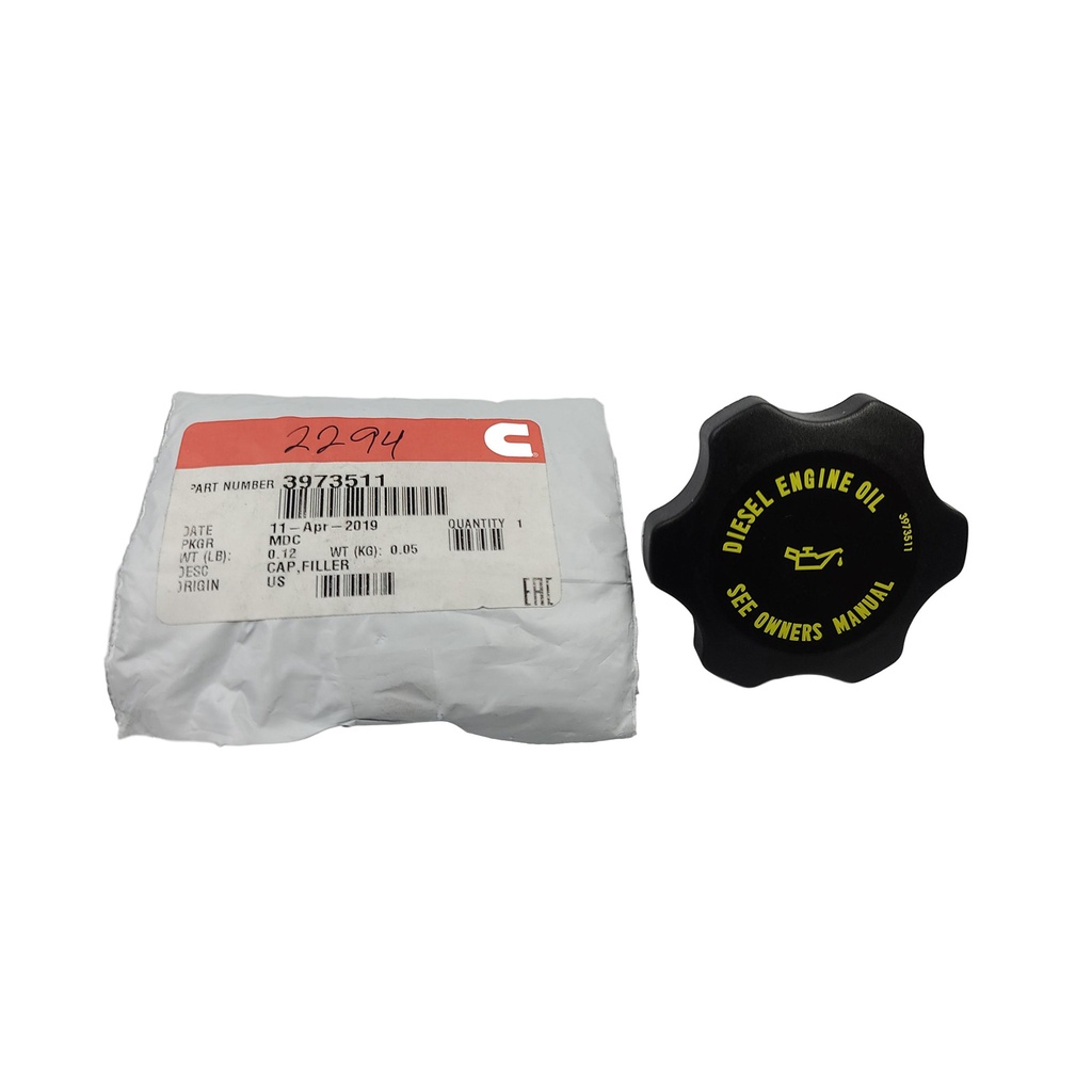 New OEM Genuine Cummins Oil Cap 3973511 | KAHGO Truck Parts