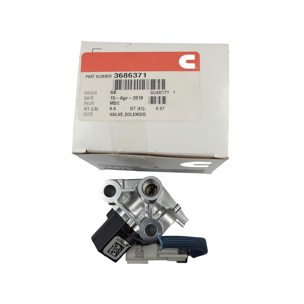 New OEM Genuine Cummins VALVE,SOLENOID 3686371 | KAHGO Truck Parts