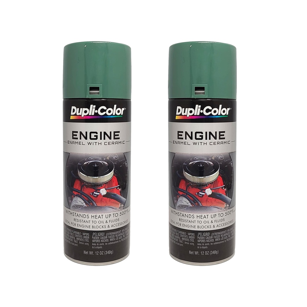 Dupli-Color DE1618 Detroit Alpine Green Engine Enamel with Ceramic 12oz ...