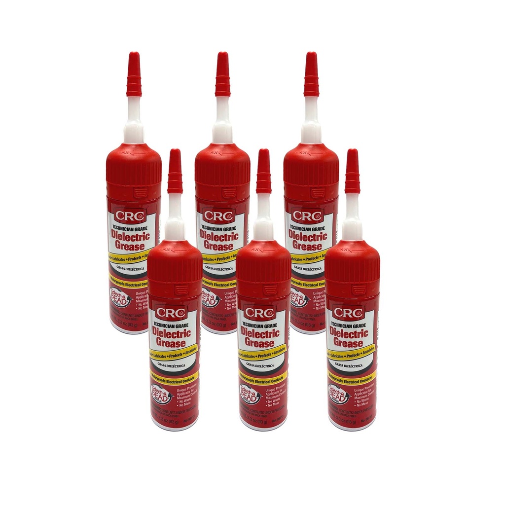 CRC 05113 Technician Grade Dielectric Grease, 3.3 Wt Oz - *(Pack of 6 ...