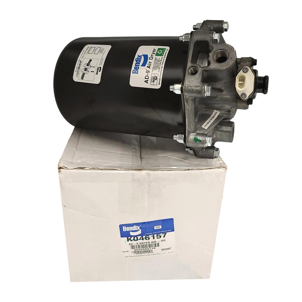 BENDIX NEW AD9 AIR DRYER SINGLE ASSEMBLY - K046157 | KAHGO Truck Parts