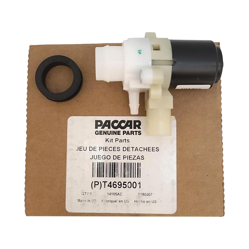 OEM PACCAR PUMP W/GROMMET-WASHER BOTTLE T4695001 | KAHGO Truck Parts