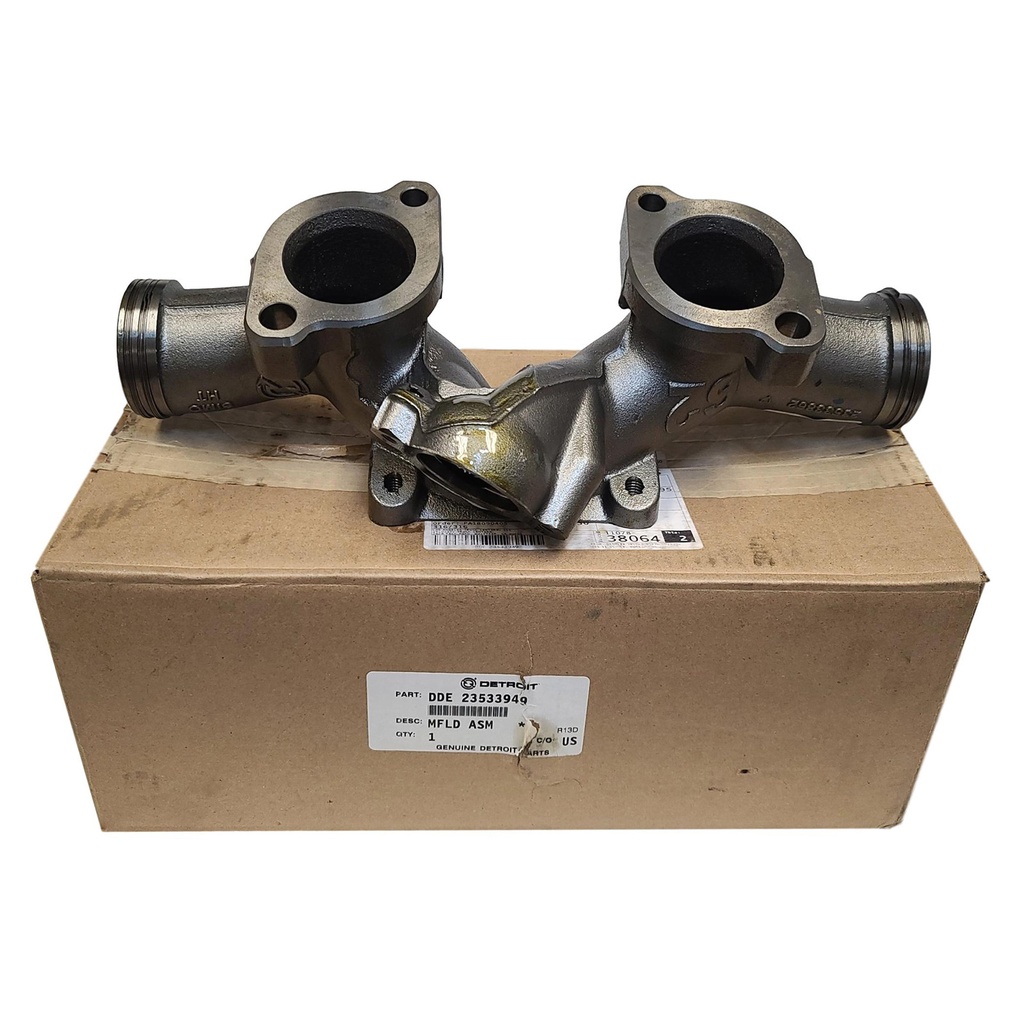 OEM DETROIT DDE 23533949 MANIFOLD - EXHAUST, ASSEMBLY | KAHGO Truck Parts