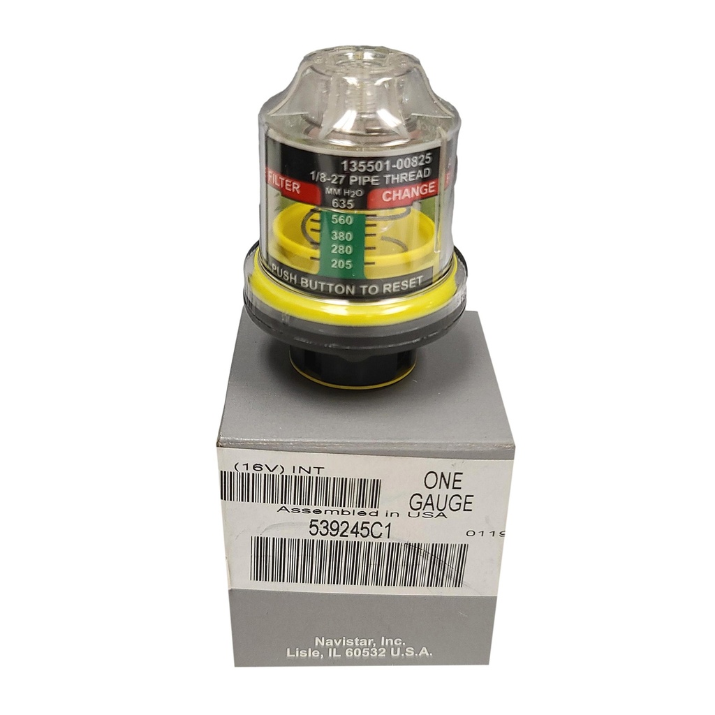 OEM INTERNATIONAL GAUGE, AIR CLEANER, MOUNTING AND PIPING 539245C1 ...