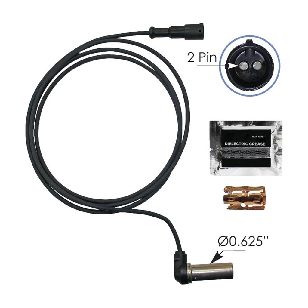 ABS Sensor Kit 577.A5342 R955342 E12296 AL364070 S441032814 | KAHGO ...