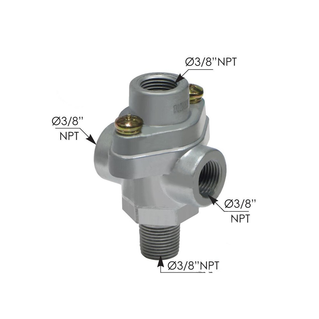 Bendix Type DC4 Double Check Valve 170.280809 280809N | KAHGO Truck Parts