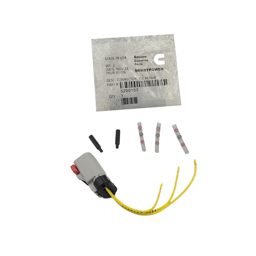 New OEM Genuine Cummins CONNECTOR,ELC REPAIR 5299153 | KAHGO Truck Parts
