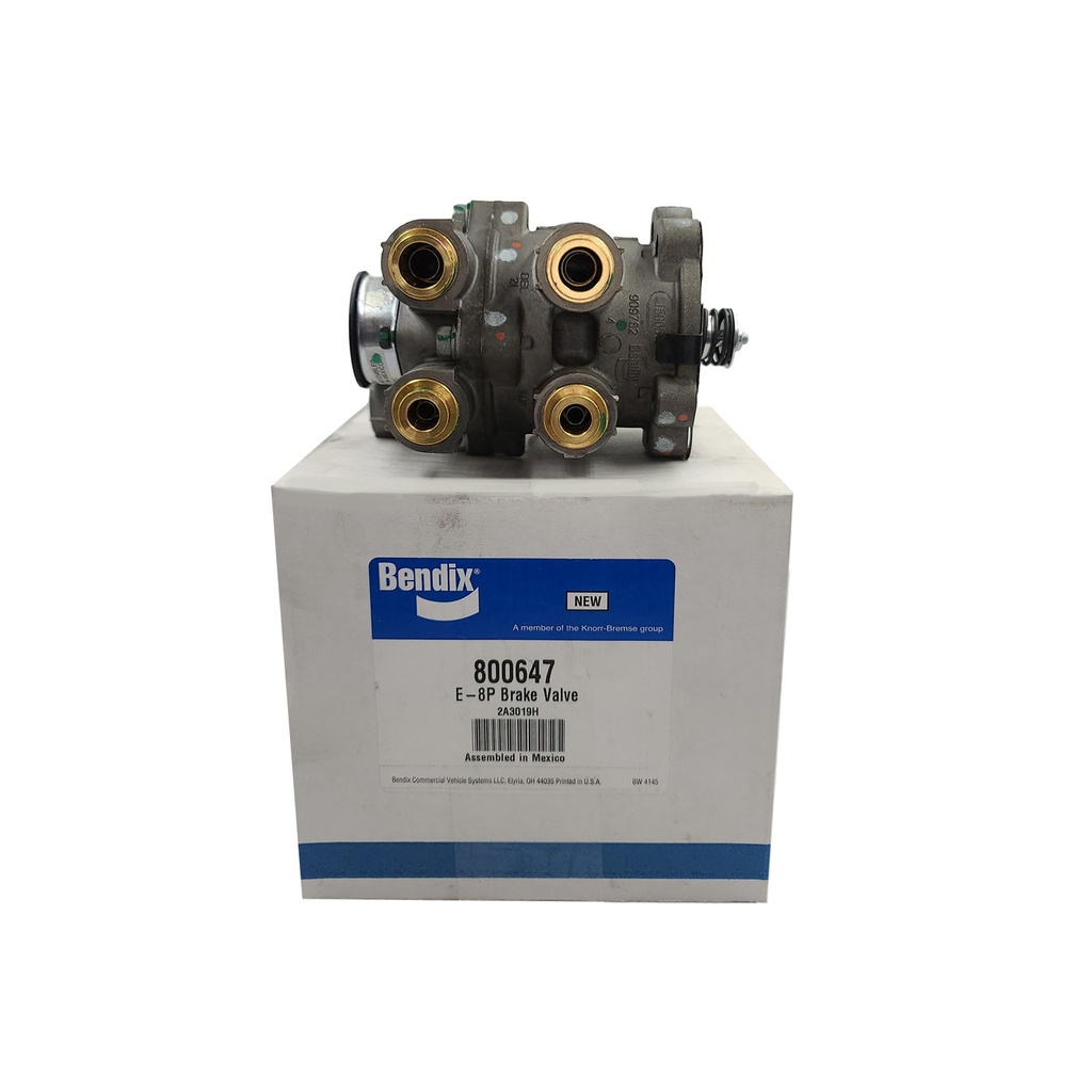 BENDIX E-8P DUAL BRAKE FOOT VALVE - 800647- 2506079C91 | KAHGO Truck Parts