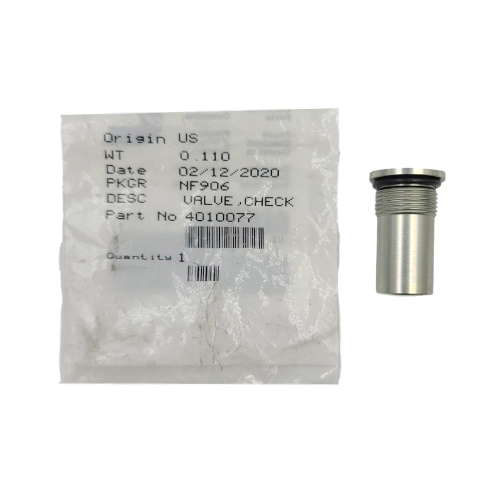 New OEM Genuine Cummins VALVE,CHECK 4010077 | KAHGO Truck Parts