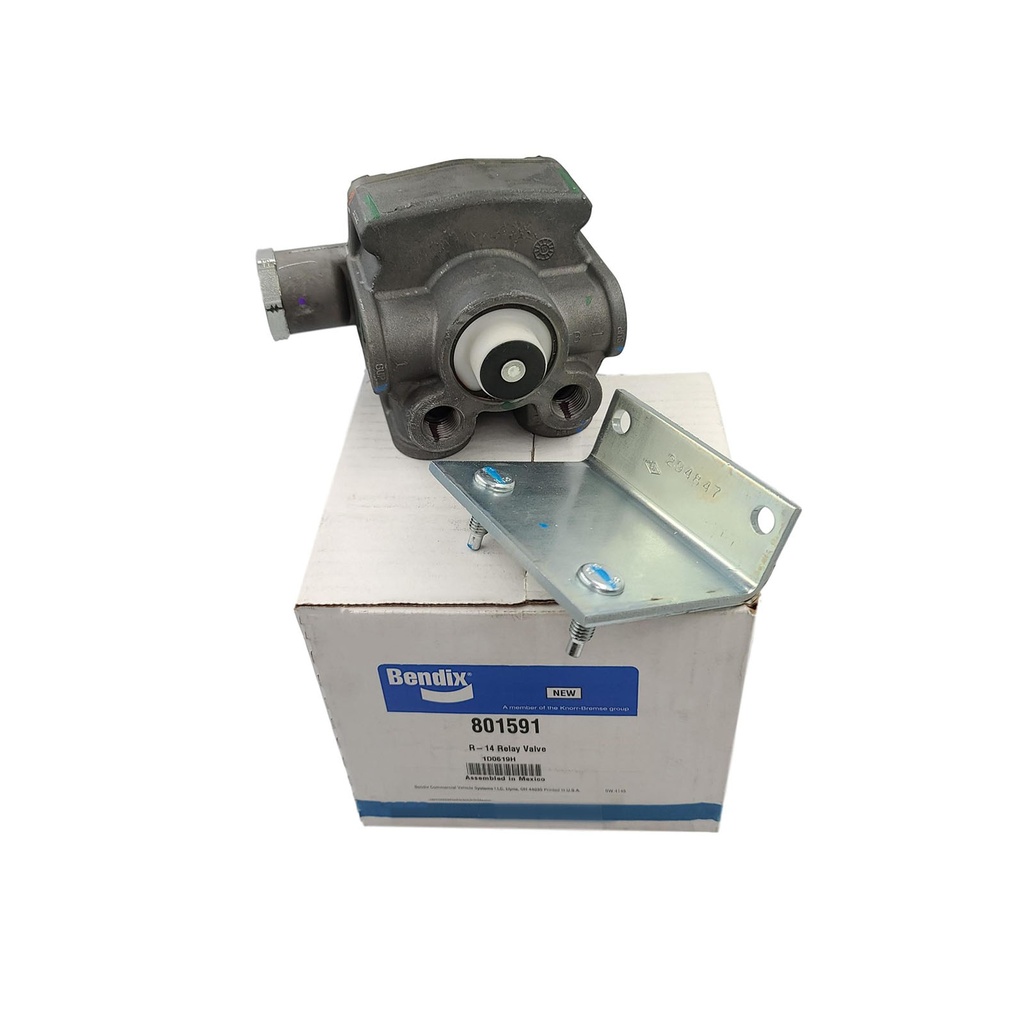 BENDIX R-14 UNIVERSAL RELAY VALVE - 801591 | KAHGO Truck Parts