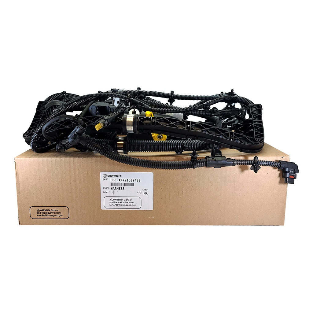 OEM DETROIT WIRING HARNESS - ELECTRONIC ENGINE CONTROL DDE A4721509433 ...