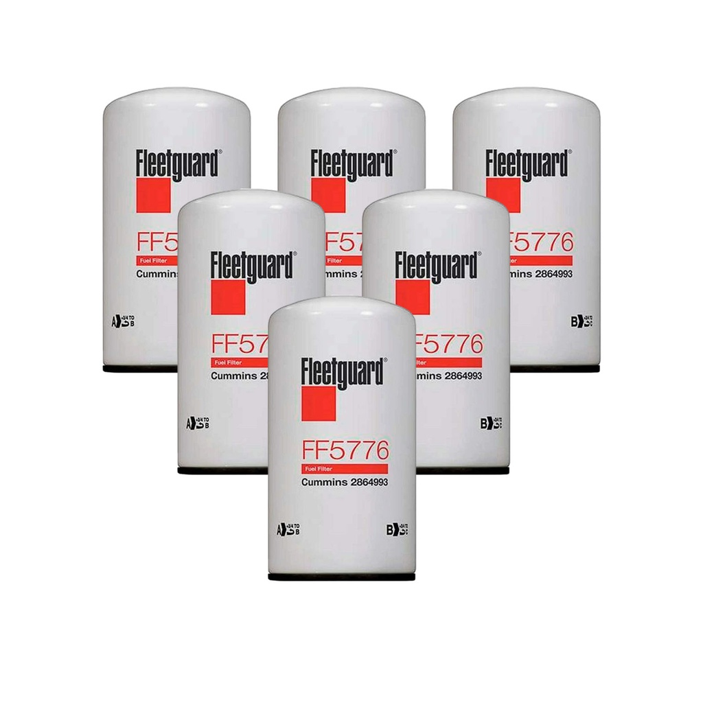 FleetGuard FF5776 Fuel Filter (6Pack) - Free Shipping | KAHGO