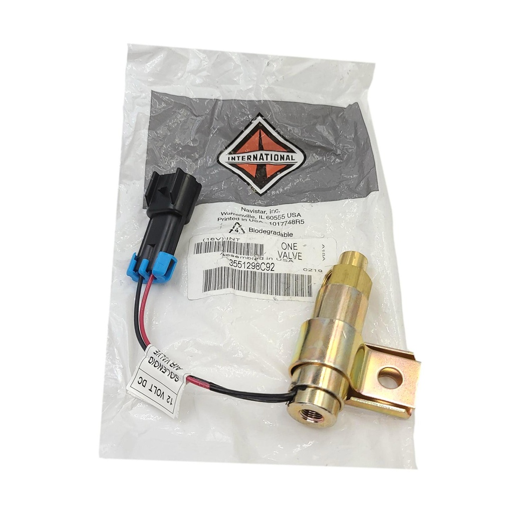 OEM INTERNATIONAL FAN CLUTCH SOLINOID 3551298C92 | KAHGO Truck Parts