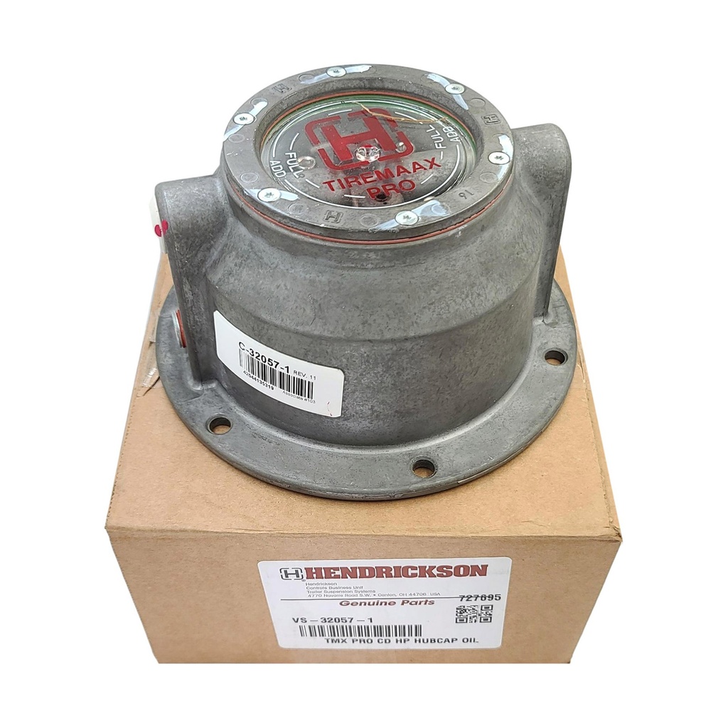 HENDRICKSON TMX HUBCAP CDHP OIL DL PRO VS-32057-1 | KAHGO Truck Parts