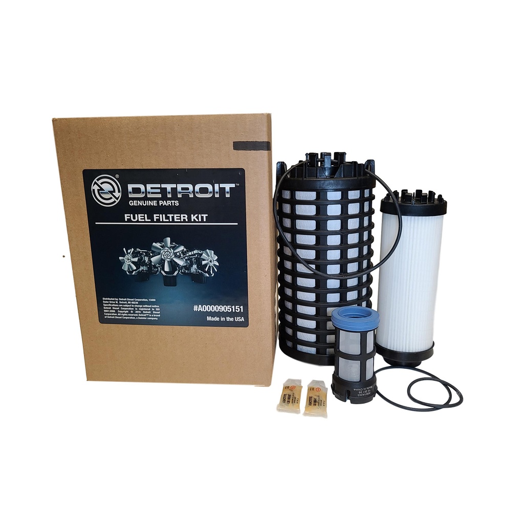 Genuine DETROIT FUEL FILTER KIT A0000905151 DD13/15 | KAHGO Truck Parts