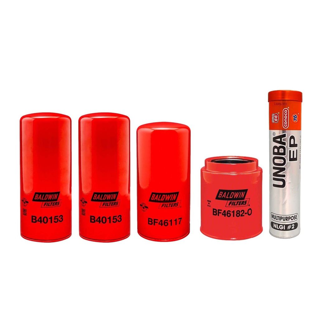 VOLVO MACK OIL CHANGE KIT B40153, BF46182-O, BF46117 FREE GREASE ...