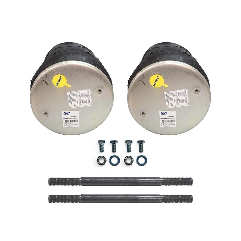 (X2)Air Spring Rolling Lobe 410.P8864 W01-358-8864+StudPP7546,Bolt ...
