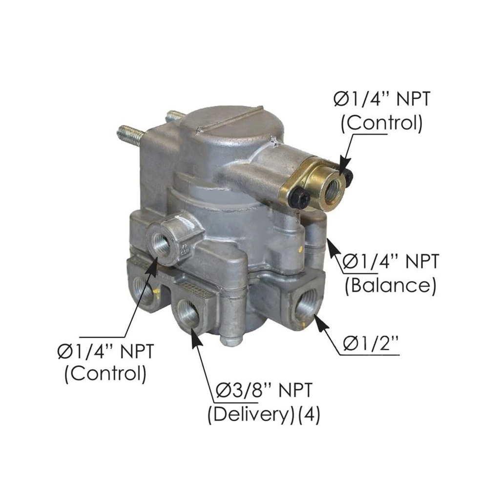 SR7 Type Spring Brake Mod Valve 170.K021557 K021557 | KAHGO Truck Parts